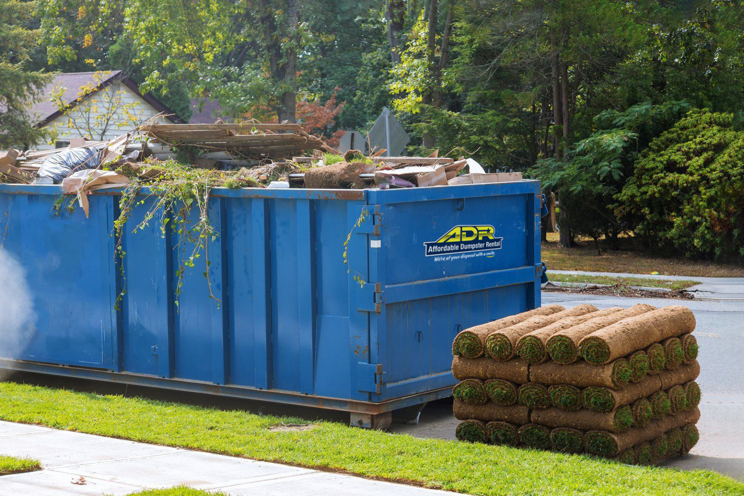 Landscaping Dumpster Rental in Charlotte, NC